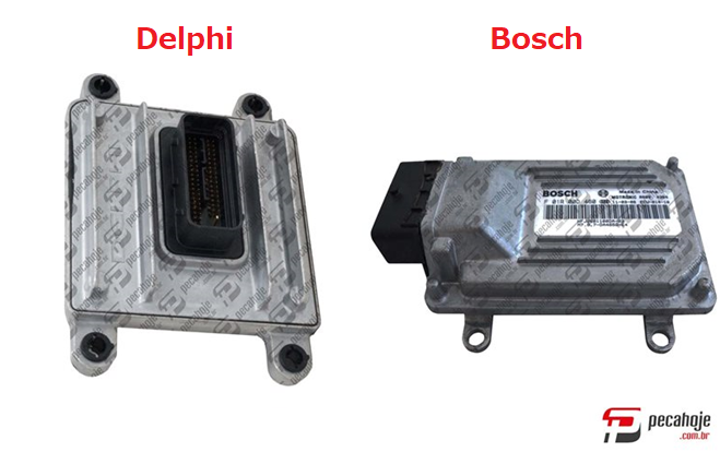 Aprenda a diferenciar os módulos Bosch e Delphi - pecahoje.com.br